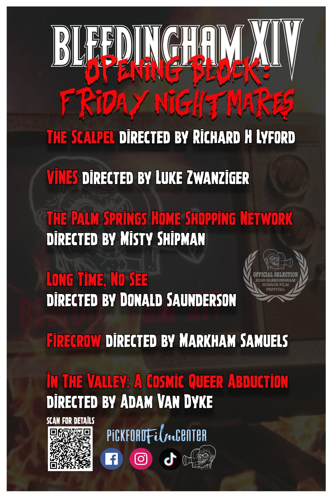 Opening Block: Friday Nightmares – BLEEDINGHAM